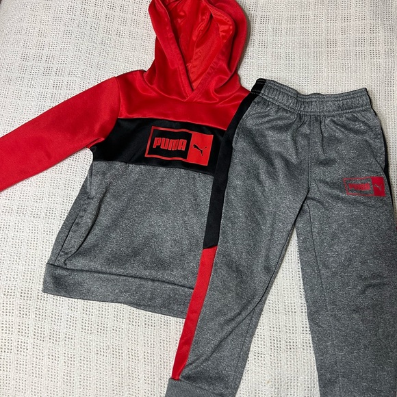 Puma | Matching Sets | Name Brand Puma 2 Piece Track Suit | Poshmark